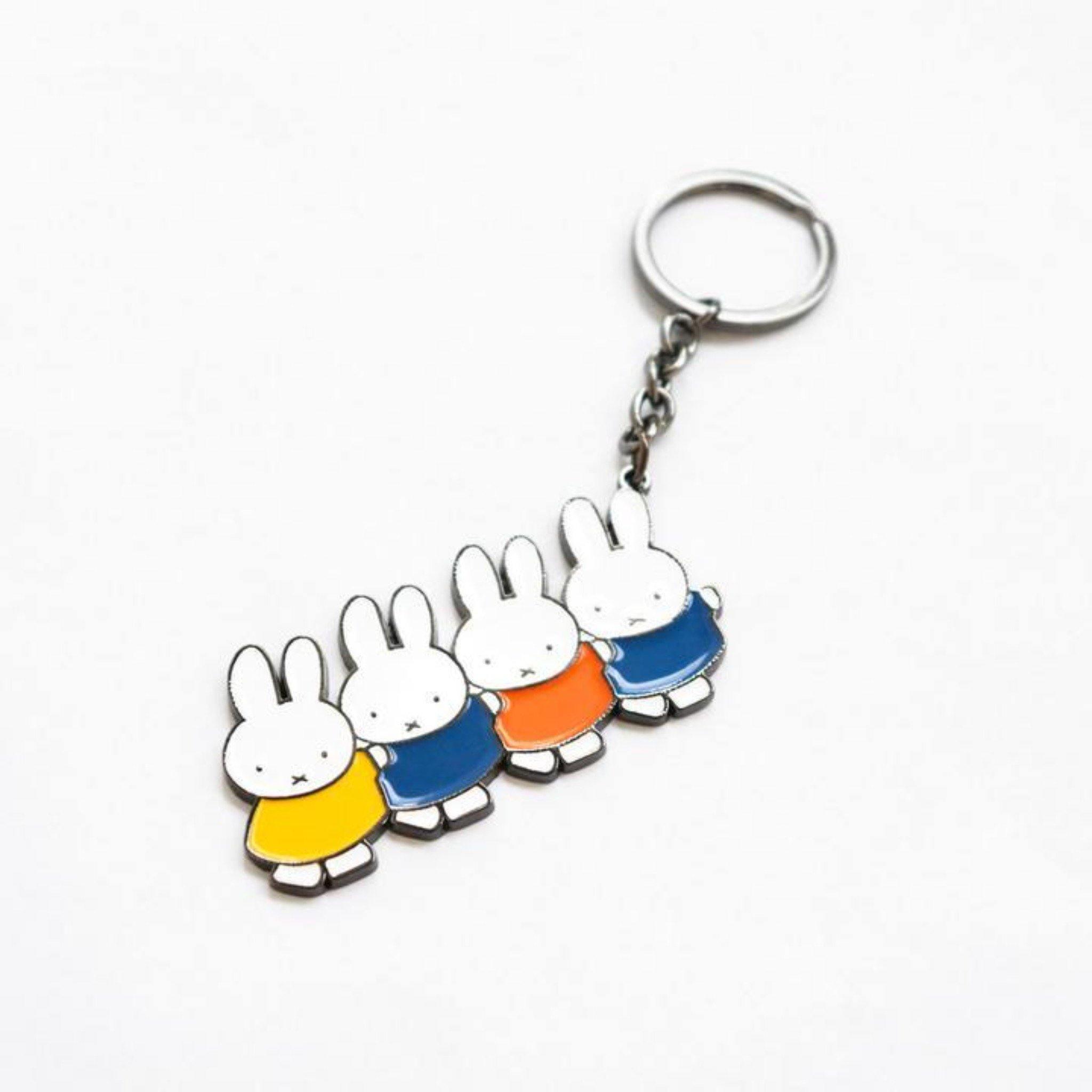 Miffy - Enamel Keychain - Friends – KLOSH