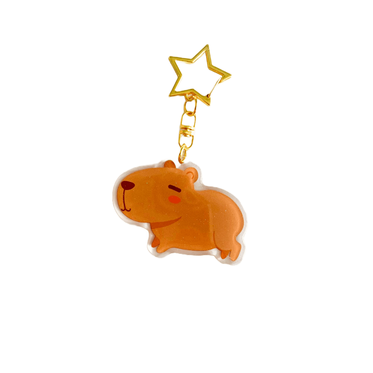 Acrylic Keychain - Capybara Jumping I Key Holder – KLOSH