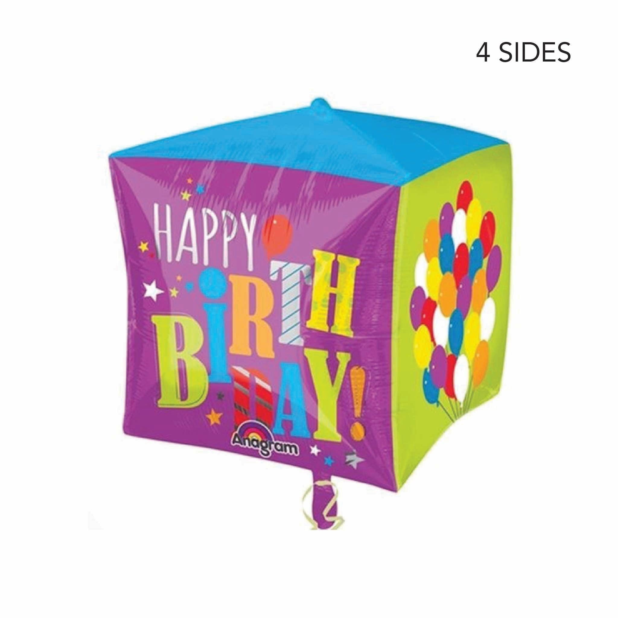 Balloon - Birthday Balloons Cubez I Klosh Balloon Shop