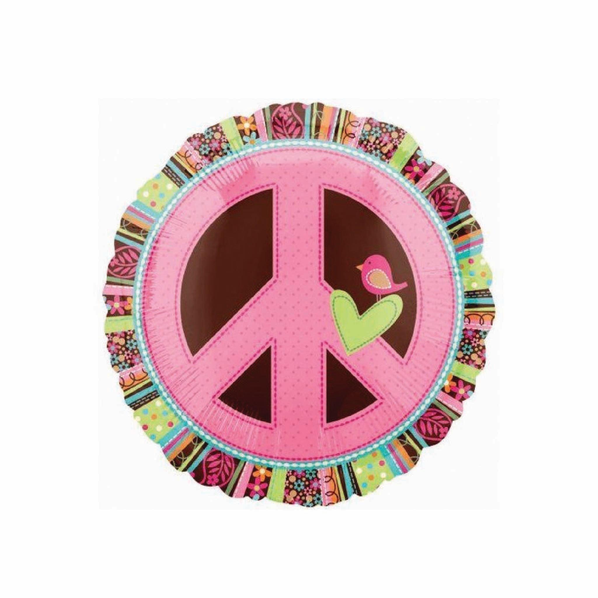 Balloon - Hippie Chick Peace Sign I Klosh Balloon Shop – KLOSH