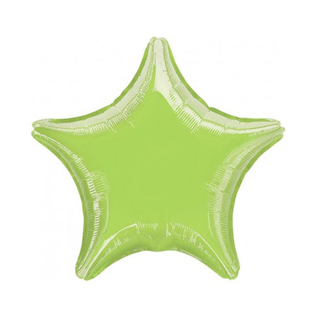 Balloon- Metallic Lime Green Star I Klosh Balloon Shop – KLOSH