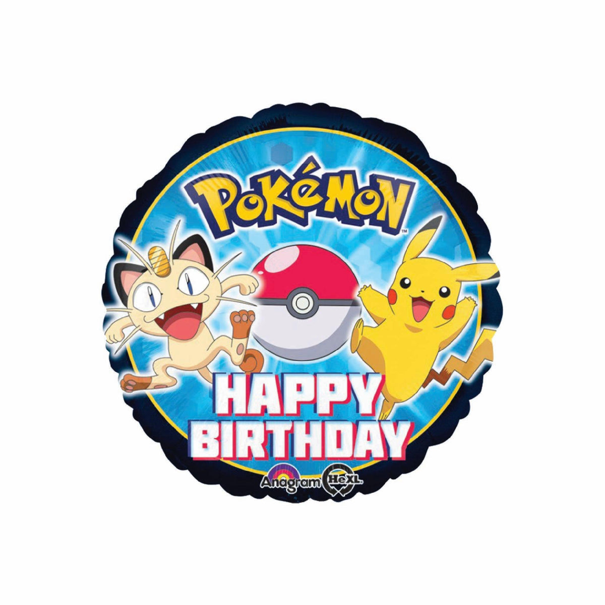 Balloon - Pokemon Happy Birthday I Klosh Balloon Shop