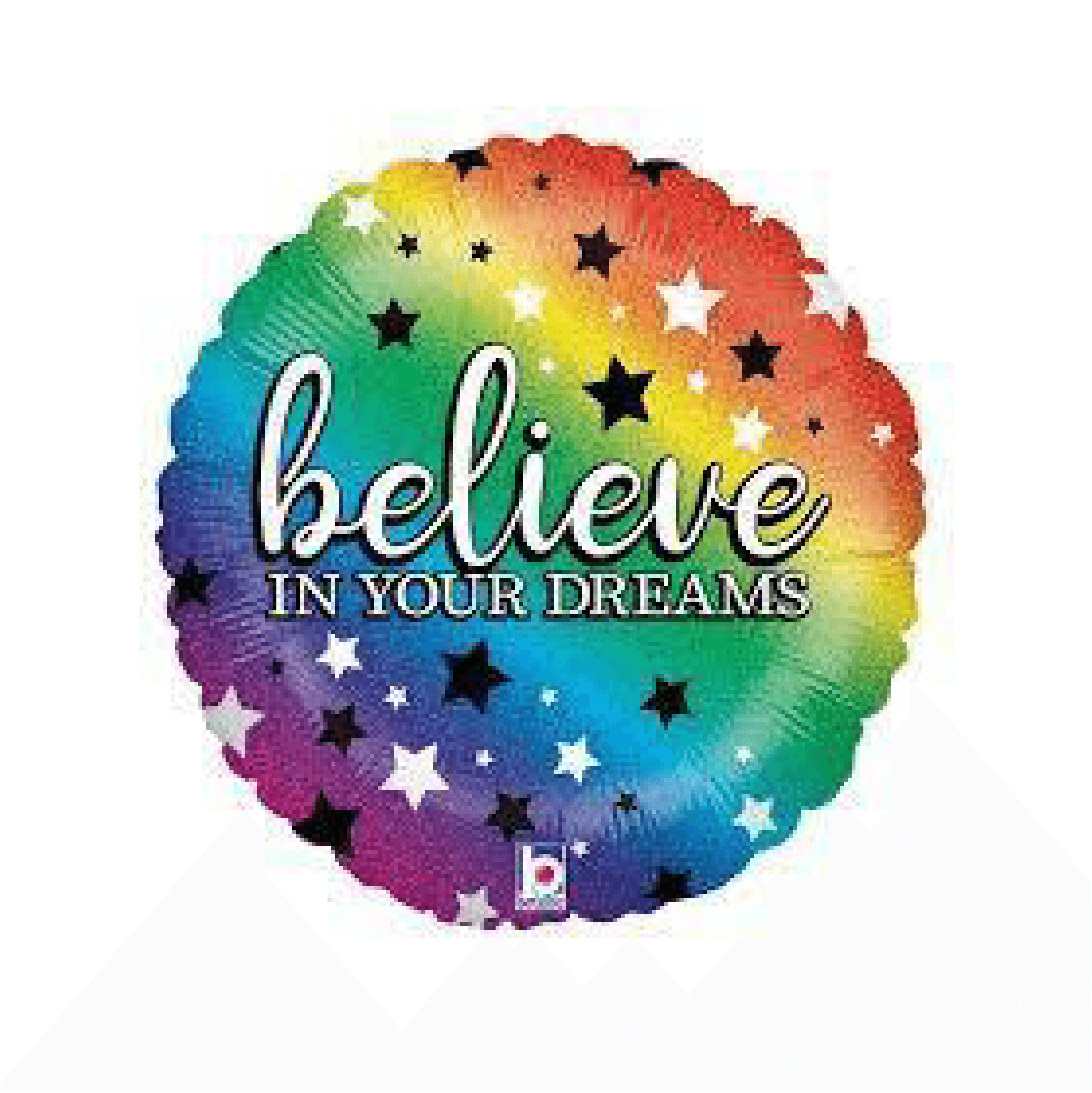 Balloon - Rainbow Believe Holographic I Klosh Balloon Shop – KLOSH
