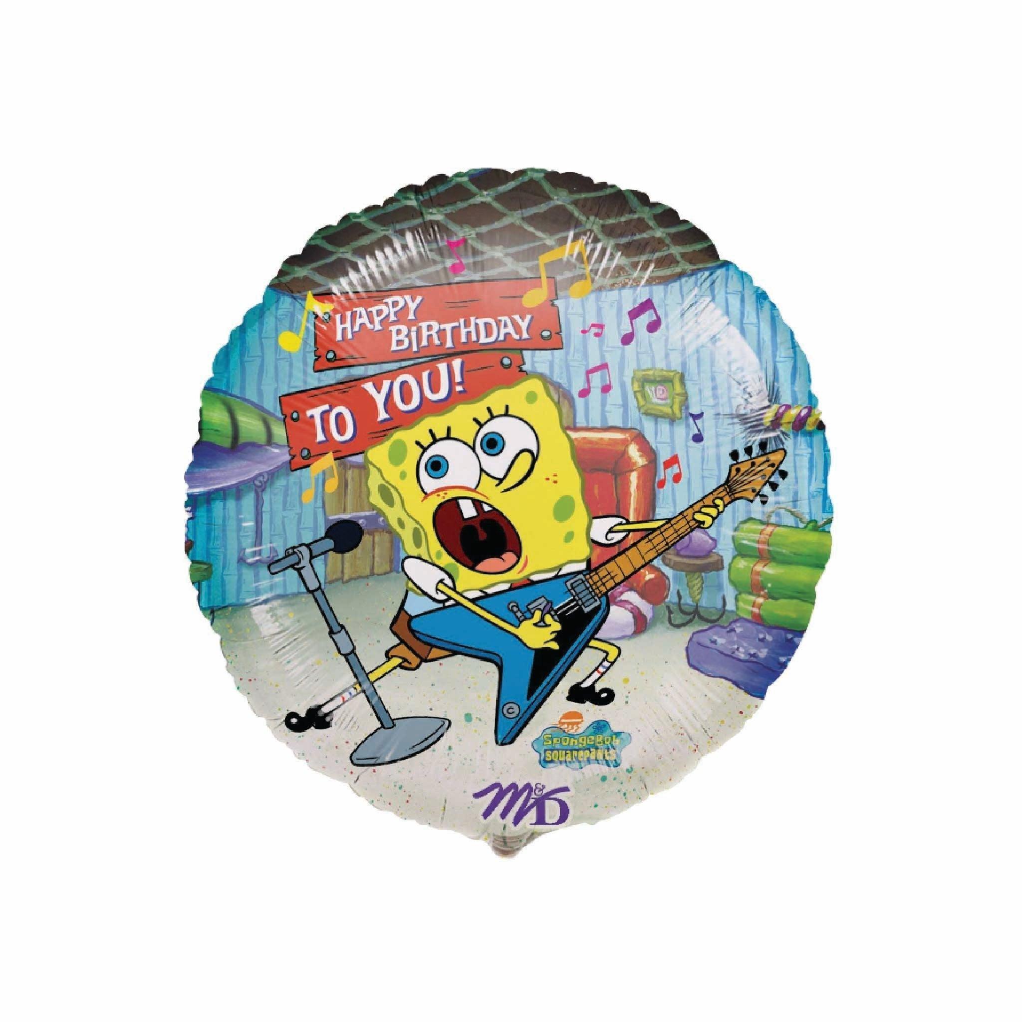 Spongebob Happy Birhtday Slinger Spongebob Happy Birthday Spongebob