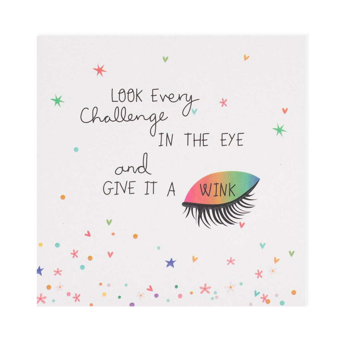 Card - Every Challenge in the Eye I Klosh Greeting Cards