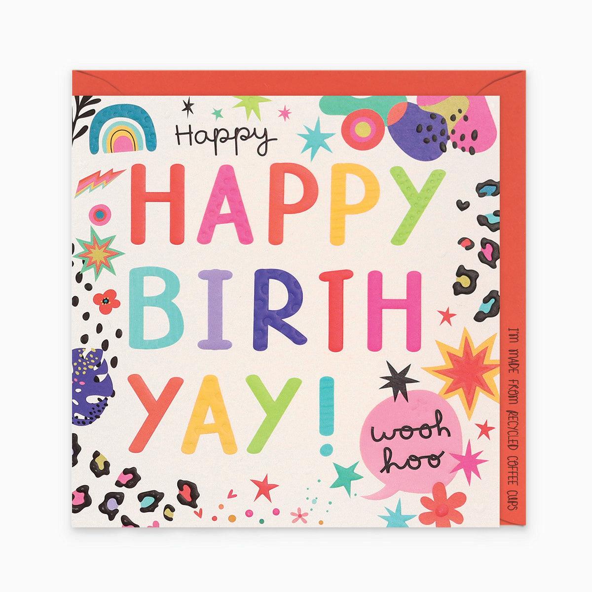 Card - Happy Birthday Yay I Klosh Greeting Cards – KLOSH