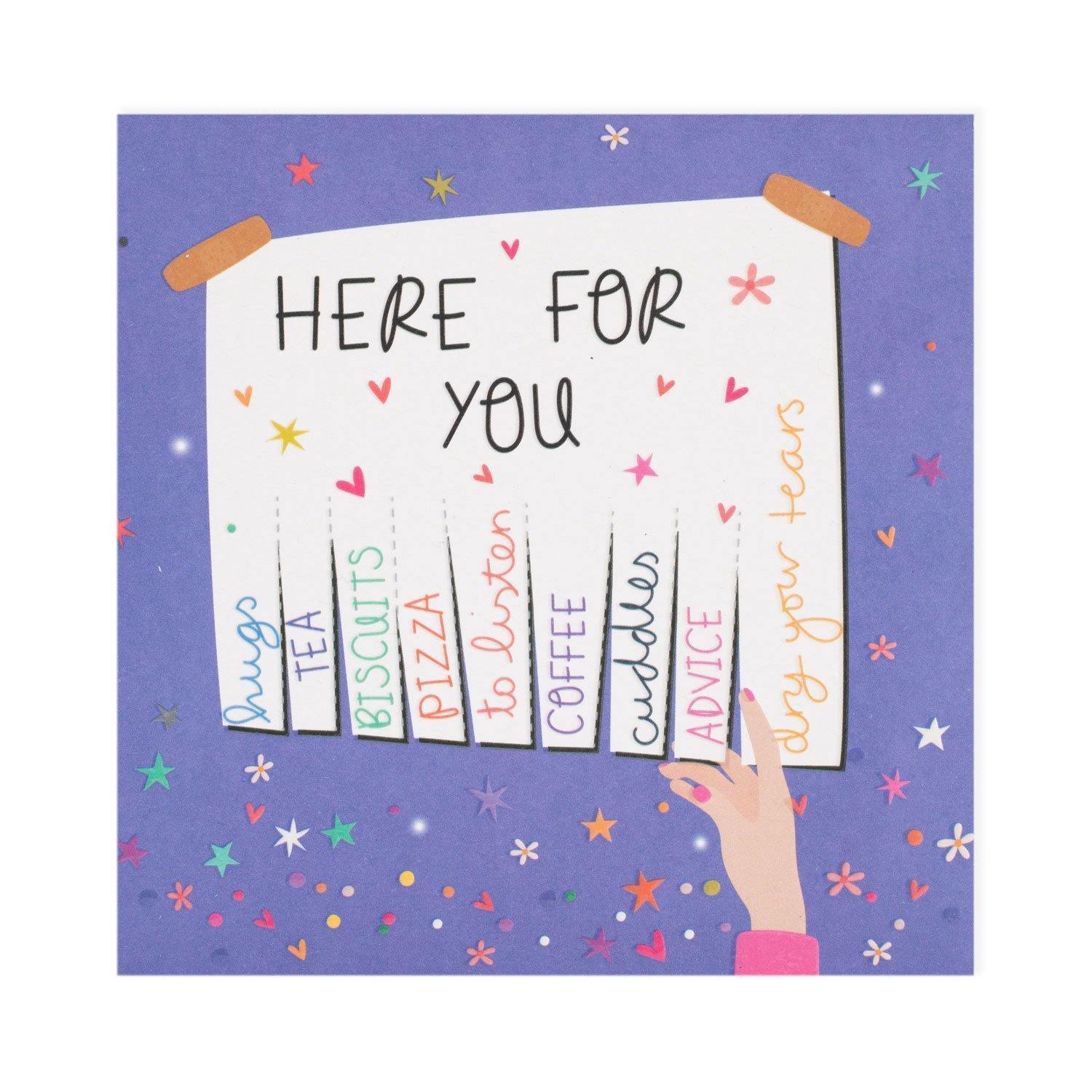 Card - Here for You I Klosh Greeting Card – KLOSH