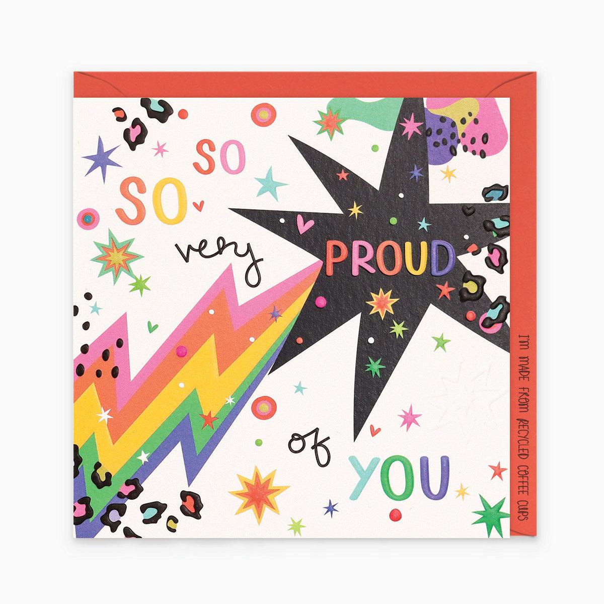 Card - So Very Proud of You I Klosh Greeting Cards – KLOSH