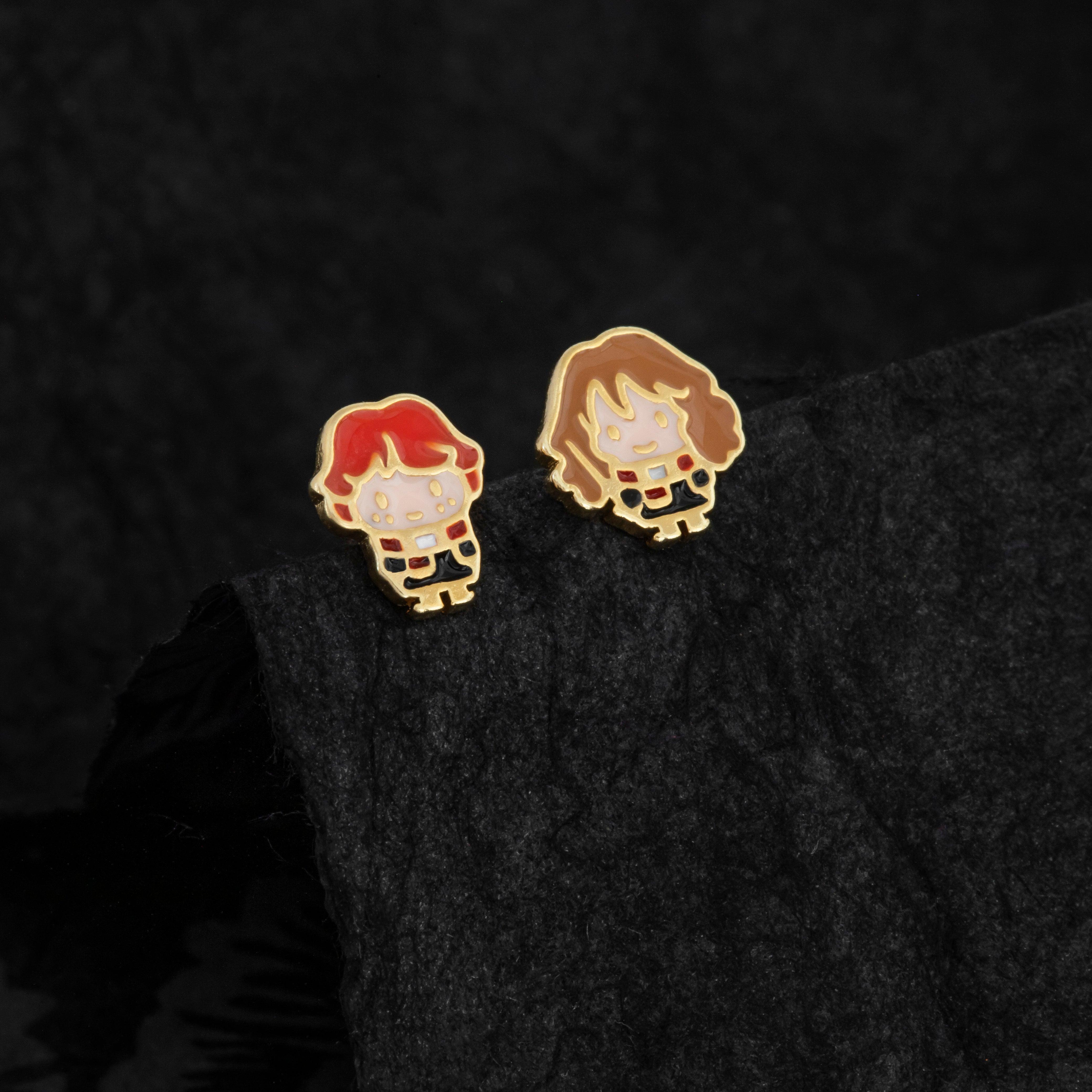 Harry Potter Earring - Epoxy Ron & Hermione I Christmas Gift Ideas – KLOSH