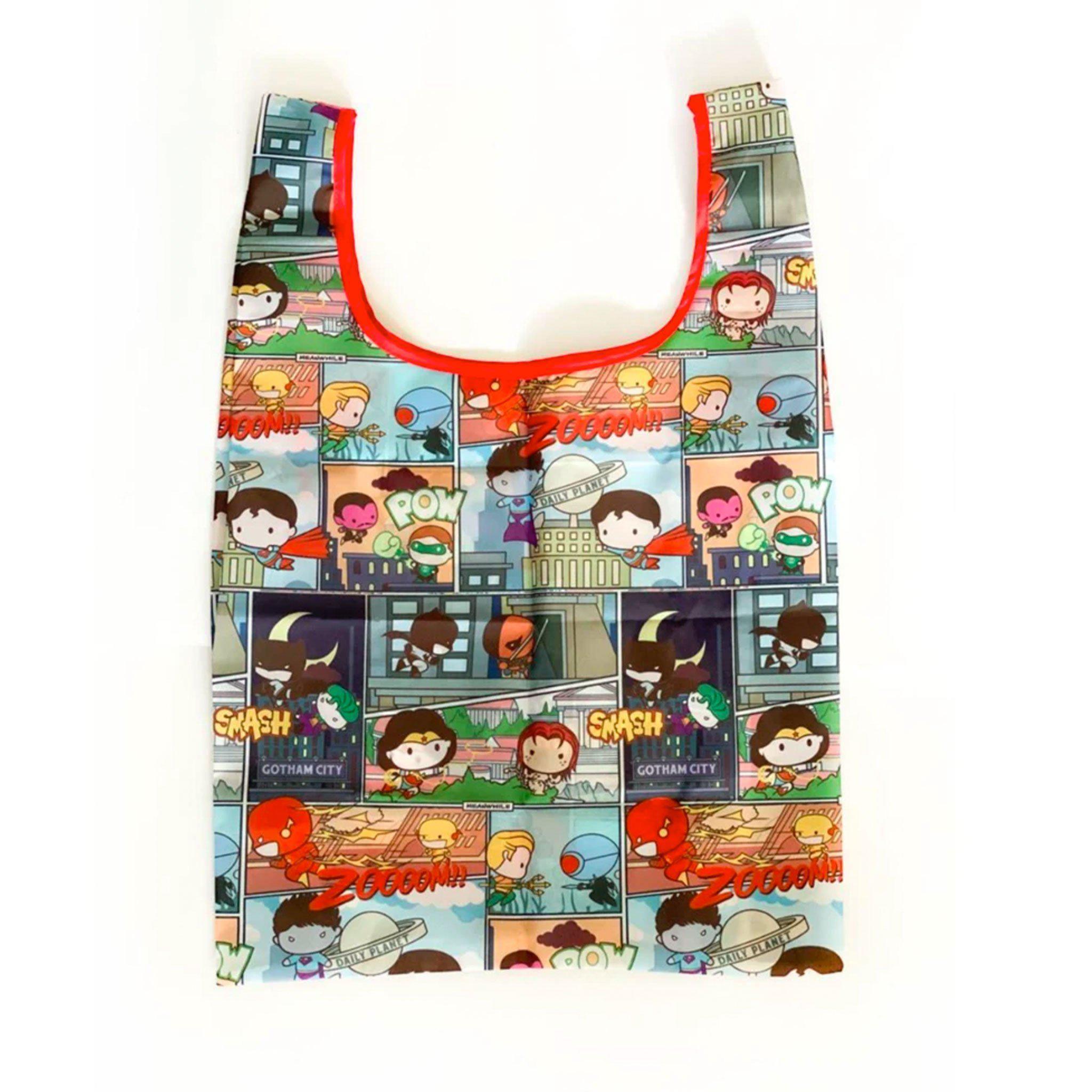Justice League Comic - Foldable Bag | Klosh Gift Shop Singapore – KLOSH