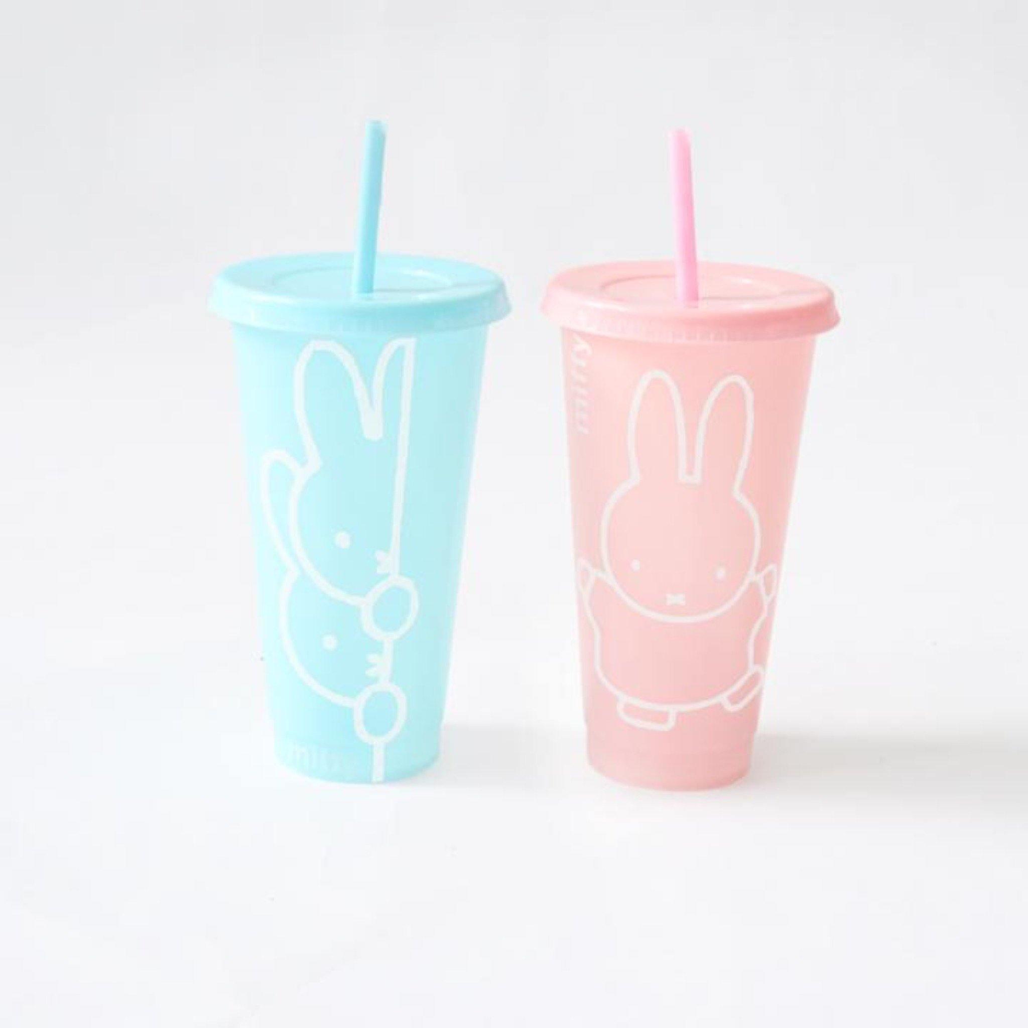 Miffy - Colour Changing Tumbler Coral and Blue | KLOSH Gift Shop Singapore
