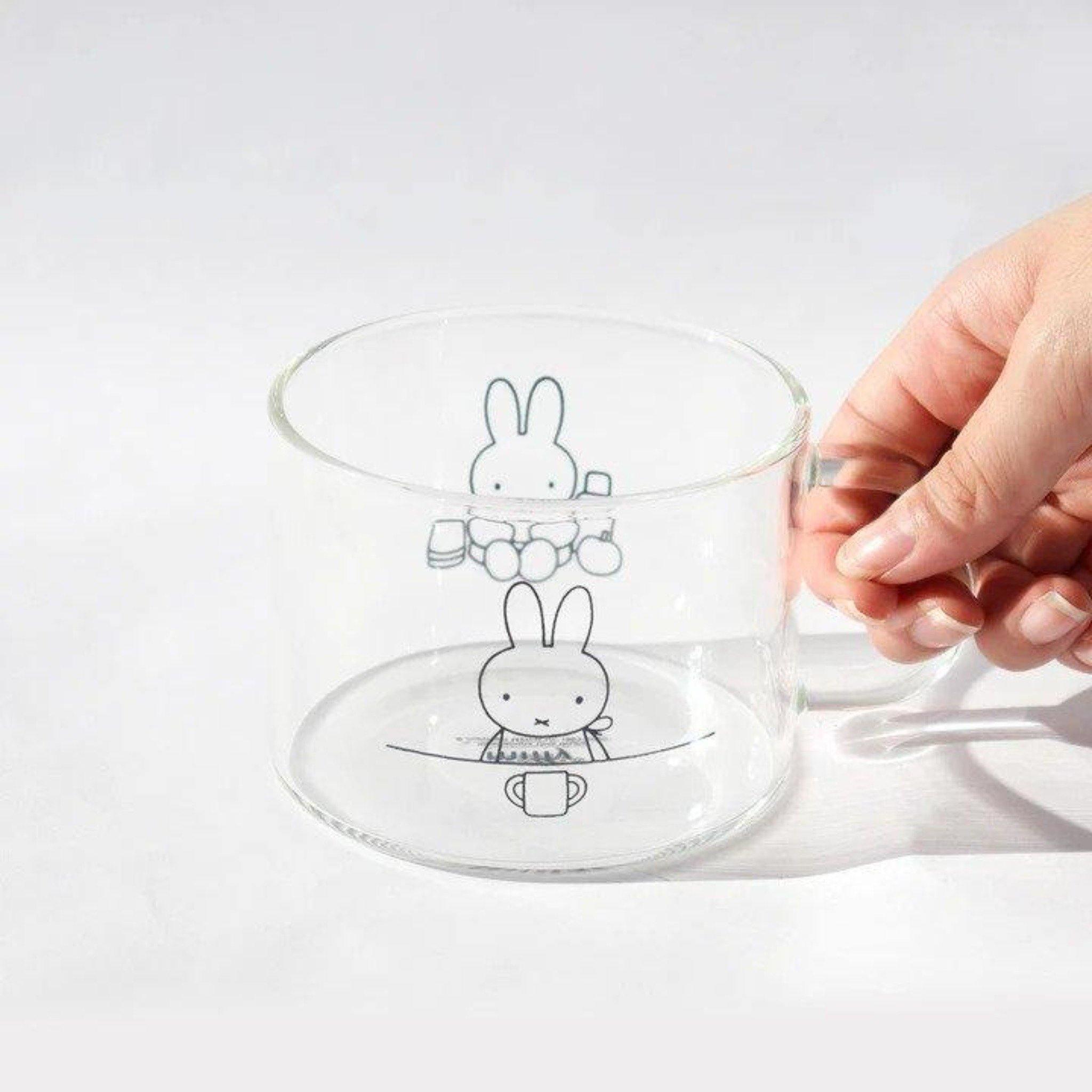 Miffy - Glass Cup Picnic | Miffy Shop KLOSH Gift Shop Singapore