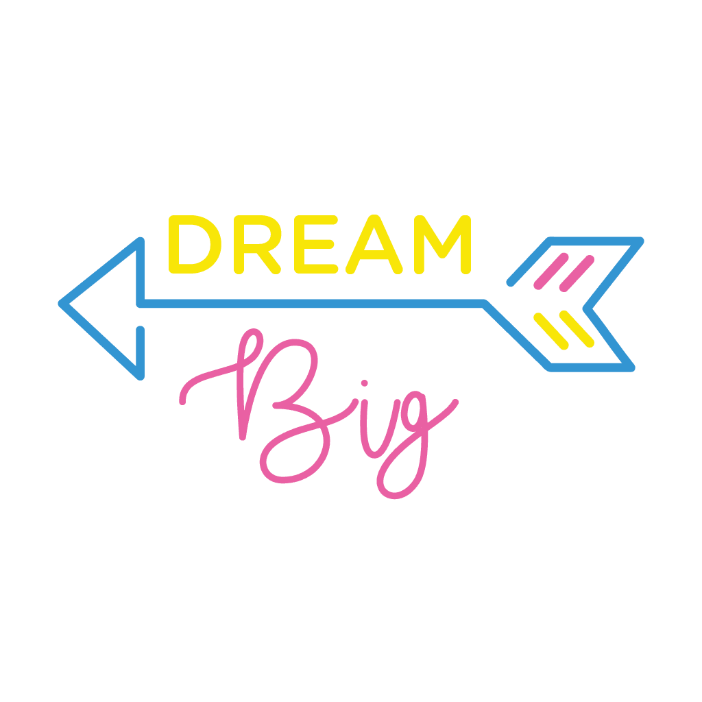 Neon Sign - Dream Big I Klosh Online Customised Neon Sign – KLOSH