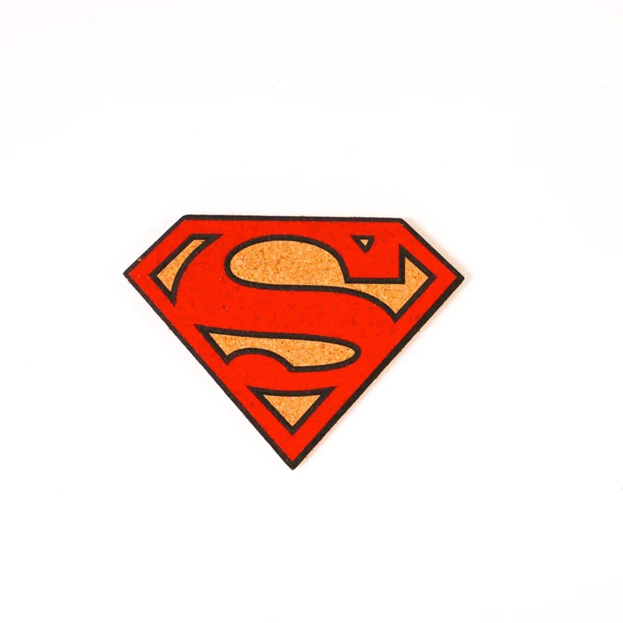 Superman - Cork Coaster | Klosh Gift Shop Singapore – KLOSH