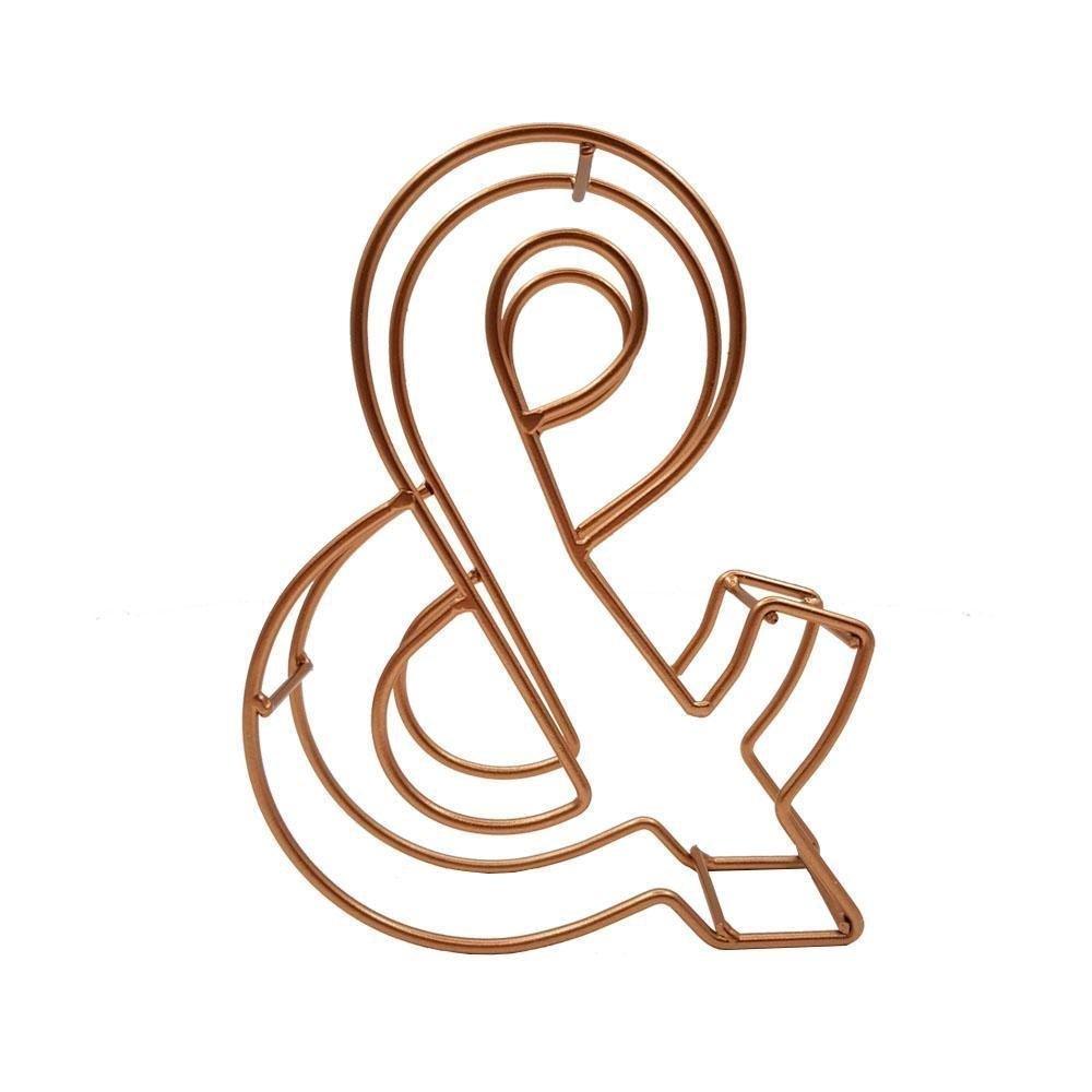 Wire Letter - & | Klosh Online Gift Home Decor Store – KLOSH